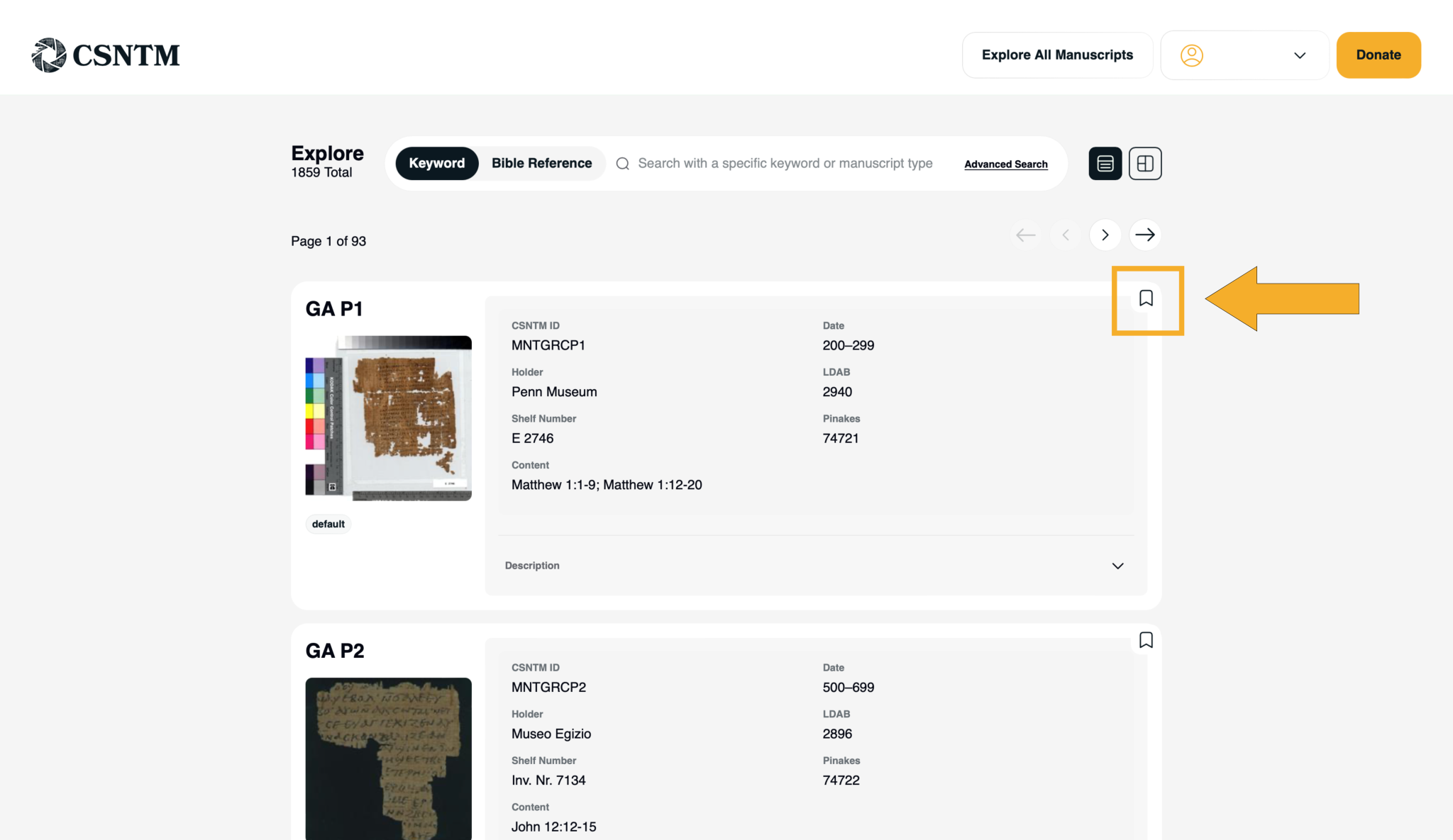 Creating and Managing Custom Artifact Lists in the CSNTM Database – The ...